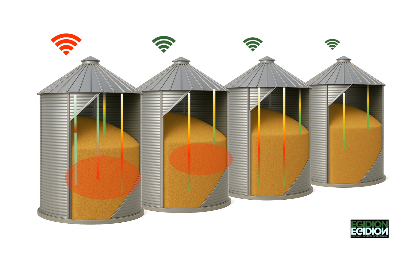 GrainSentinel - Grain Storage Monitoring System | EGIDION